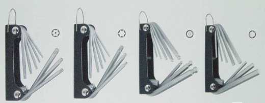 ชุดประแจหกเหลี่ยมพับได้ ไต้หวัน - Ascco International Co., Ltd.